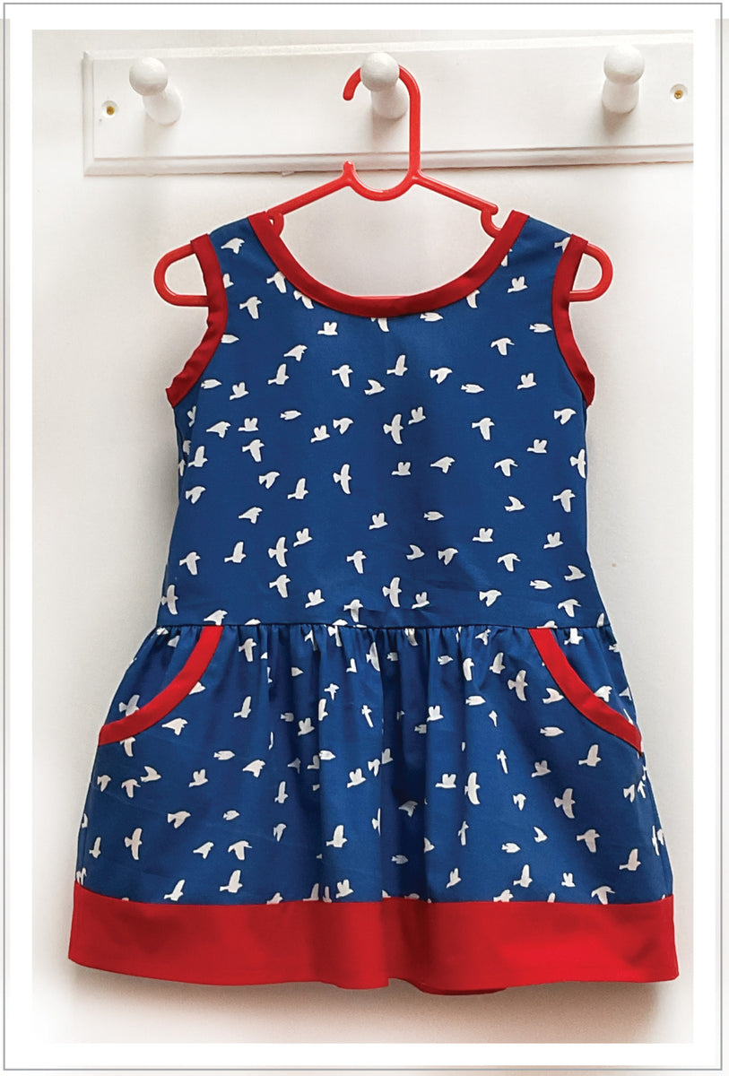 Girls cute summer dress-AUBREY DRESS-pdf sewing pattern – Felicity ...