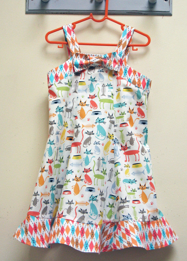 Felicity Sewing Patterns Carousel Sundress & Topper, girls dress and ...