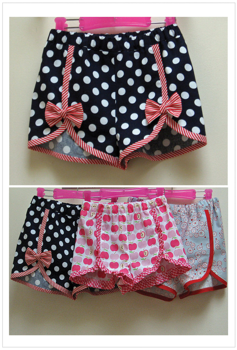 Felicity Sewing Patterns Gidget Shorts, girls shorts sewing pattern ...