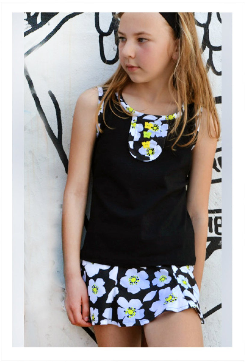Felicity Sewing Patterns Suzie Skort pdf sewing pattern for girls skort ...